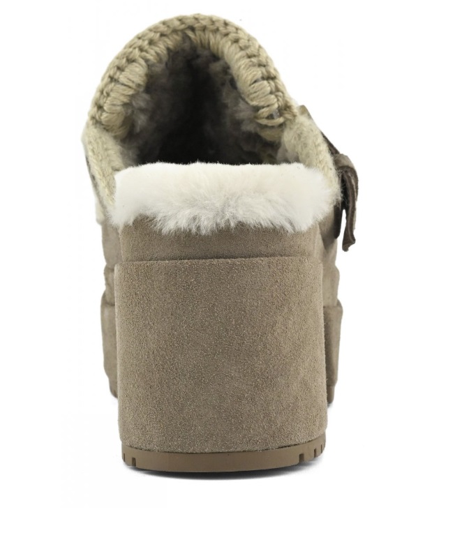 PLATFORM CLOG WITH BUCKLE STRAP - MOU - A Mar complementos